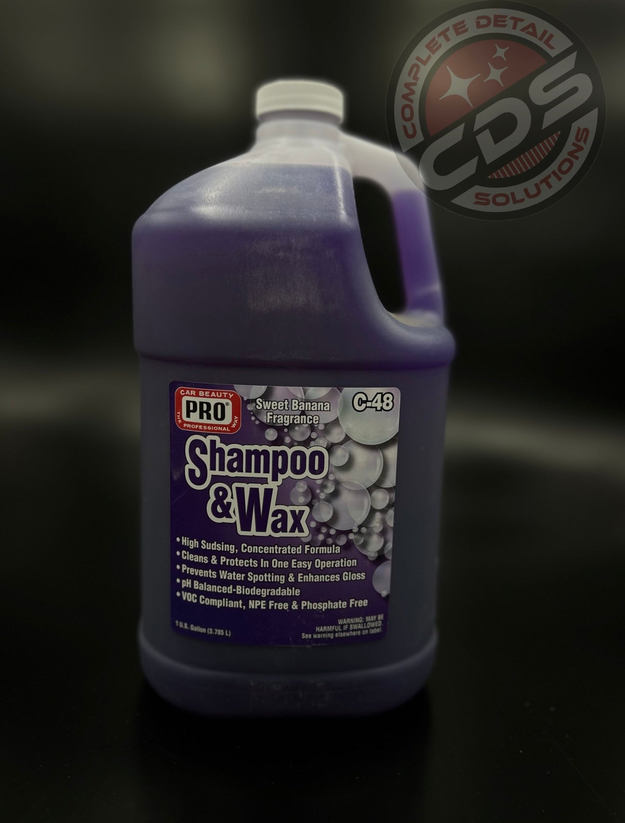 Pro- SHAMPOO & WAX - C-48 – Complete Detail Solutions