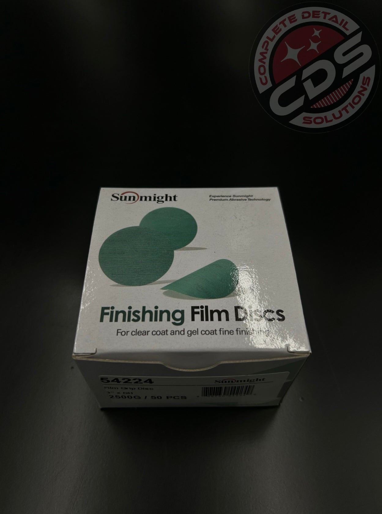 Sunmight- 3" 2500G Flat Film Sanding Discs- 54224 – Complete Detail ...