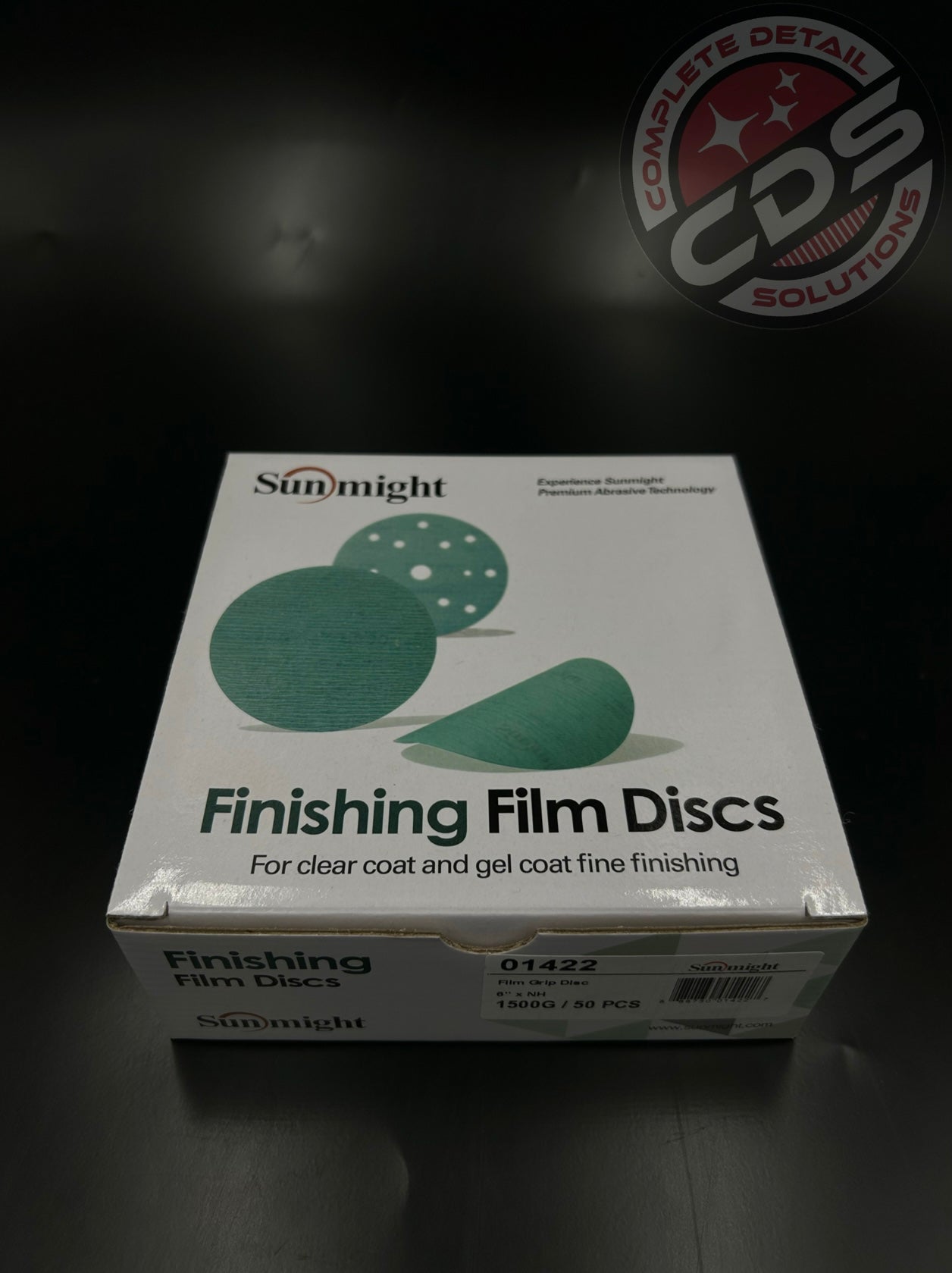 Sunmight- 6" 1000G Flat Film Sanding Discs 50 pcs- 1422 – Complete ...