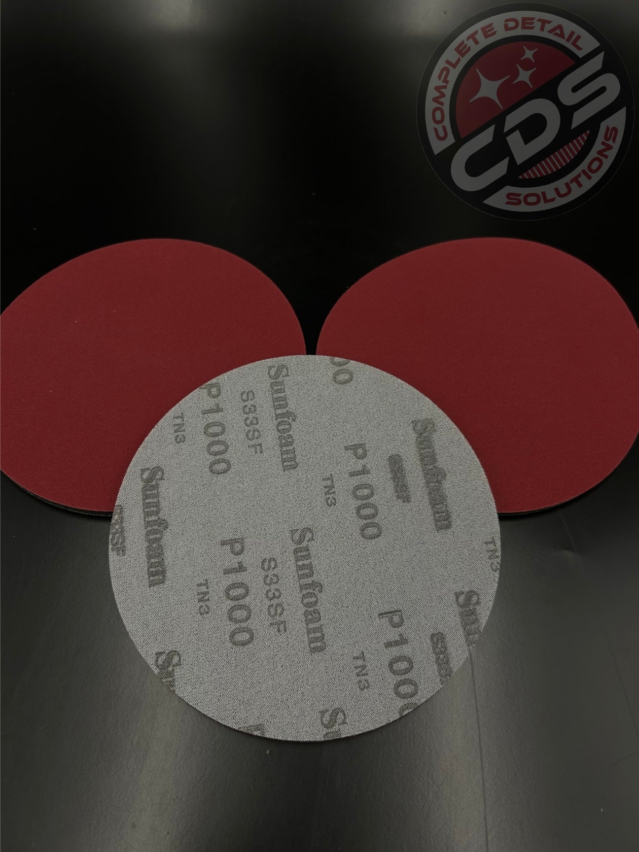 Sunmight- 6" 1000G Sunfoam Padded Sanding Discs- 96220 – Complete ...