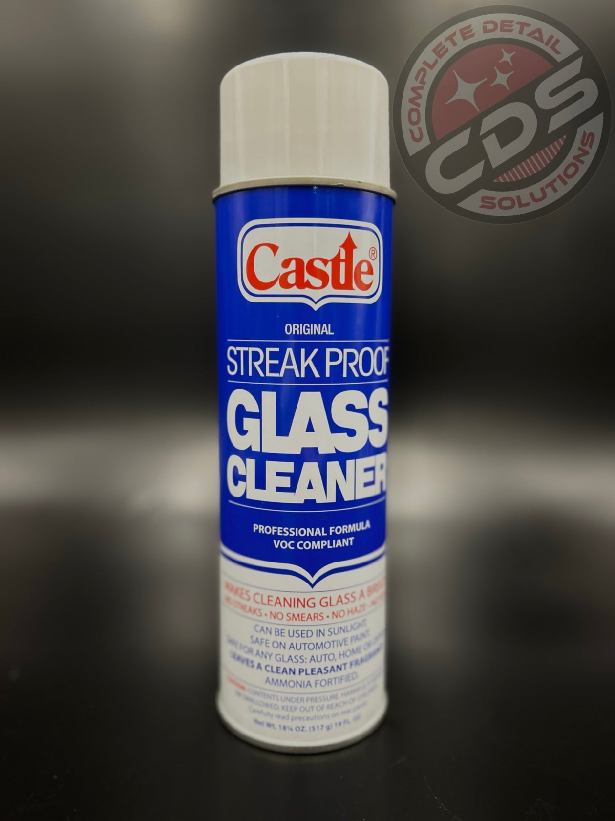 CASTLE® - STREAK PROOF™ Aerosol Glass Cleaner – Complete Detail Solutions