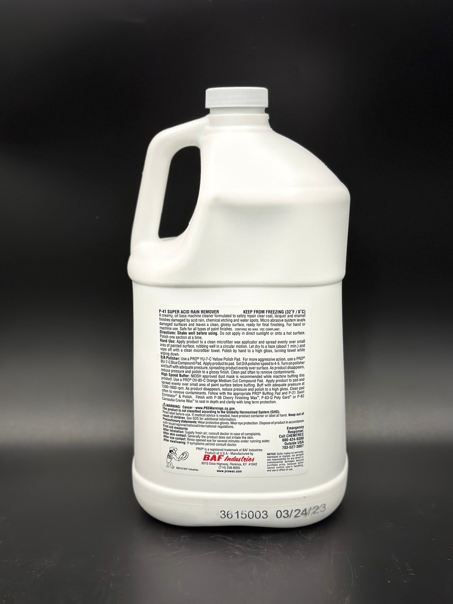 Pro- SUPER ACID RAIN REMOVER - p-41 – Complete Detail Solutions